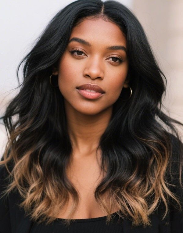 Ombre Blonde Wavy Human Hair Lace Front Wig - MAI004 – MyFirstWig UK