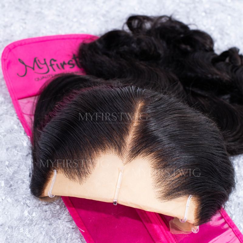 Lagos M-Shaped Hairline | 180% Density Soft Wavy Human Hair Wigs - Mar ...